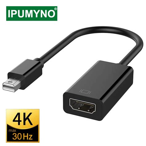미니 디스플레이포트 Hdmi 호환 4k 1080p 케이블 프로젝터 Tv 프로젝터 Dp 디스플레이 포트 14 맥 미니 애플