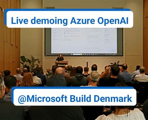 Henri Schulte On Linkedin Azureopenai Generativeai Microsoftbuild
