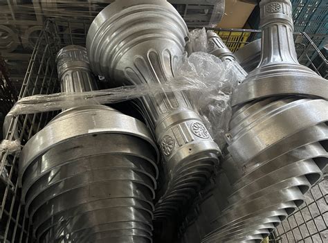 Cast Aluminum Decorative Street Light Pole Base