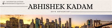 Abhishek Kadam Ms Information Systems Pace University Data