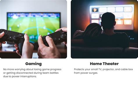 Ske Ups 850va 480w Battery Backup And Surge Protector For Conmputer Vertical And