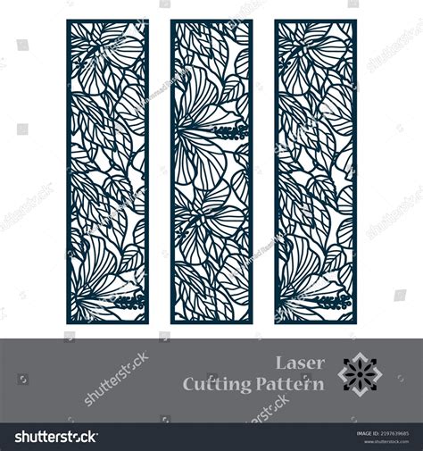 laser cut vector panel seamless pattern stock vector royalty free