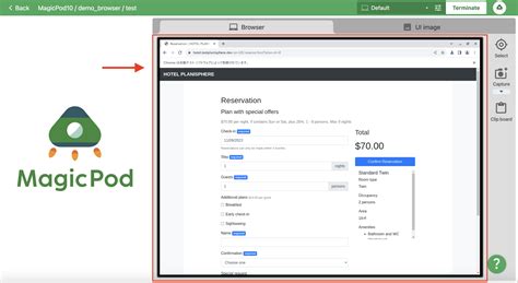 Start Guide 2 How To Create A Test Part 1 Browser Magicpod Help Center