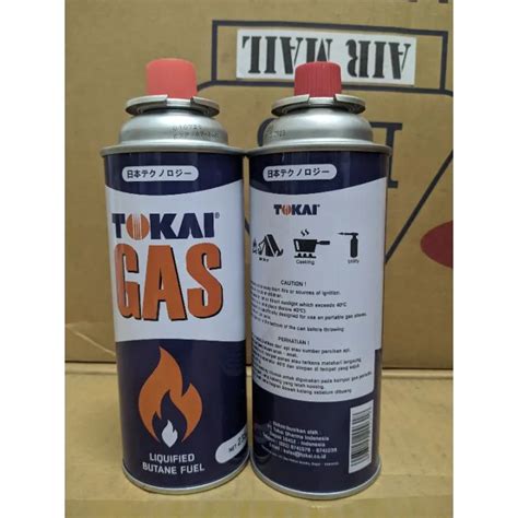 Isi Ulang Tabung Gas Portable Tokai Gas Kaleng 235 Gram Terlaris Lazada Indonesia