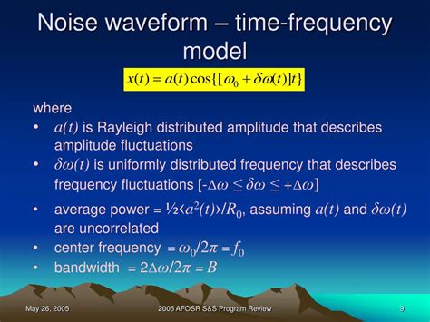 Ppt Sensing And Communications Using Ultrawideband Random Noise Waveforms Powerpoint