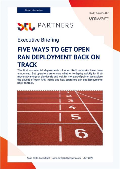 Five Ways To Get Open Ran Deployment Back On Track