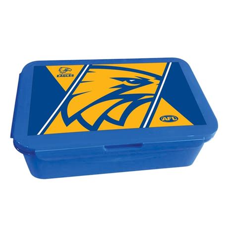 Buy West Coast Eagles Afl Bento Snack Container Lunch Box Mydeal