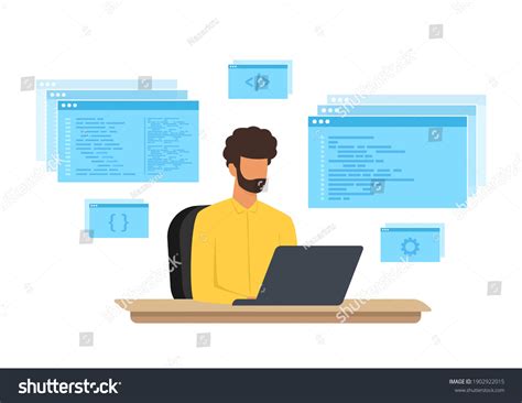 programming concept website coding engineer royalty free stock
