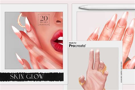 Skin Glow Procreate Box By Liquid Amethyst Art TheHungryJPEG