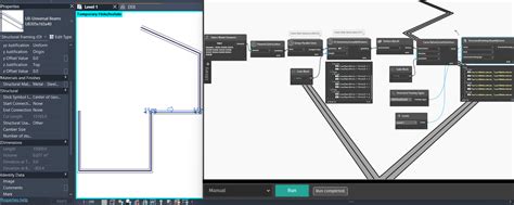 Modeling Beams From Cad Dynamo Revit Dynamo