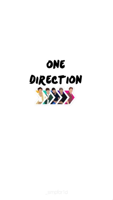 1d Logo Floral Wallpaper