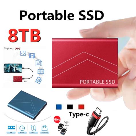 Ssd Mobile Solid State Drive Tb Tb High Speed Transmission Shopee Singapore