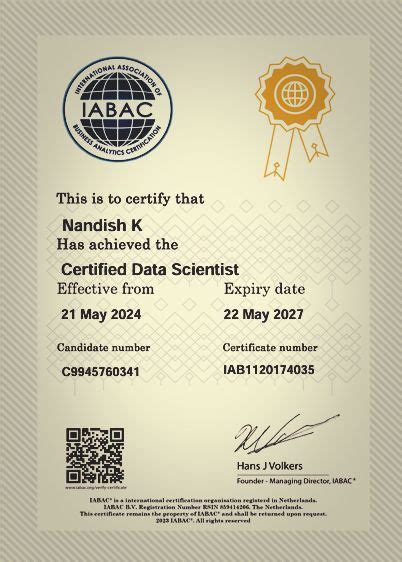 🌟 Thrilled To Announce That I Have Earned The Certified Data Scientist