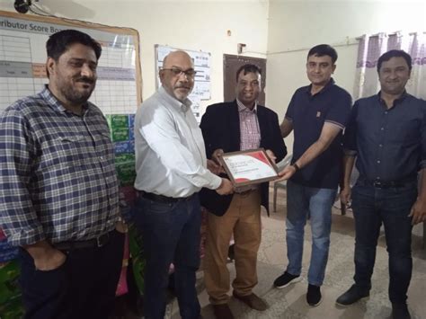 Aamir Aslam On Linkedin Appreciation Certificates Handed Over By Cluster Director Sales And Trade…