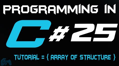 Programming In C Tutorial 25 Array Of Structure Hd Youtube