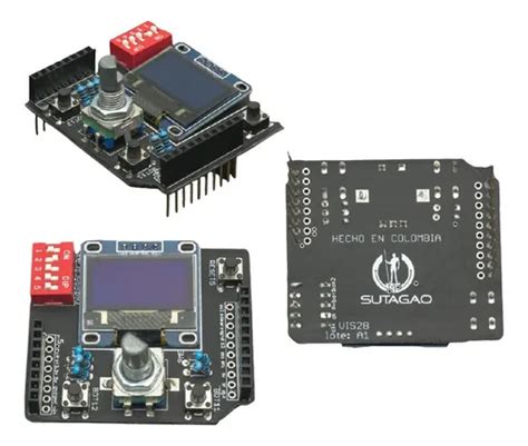Modulo Shield Display Oled 096 Para Arduino Sutagao