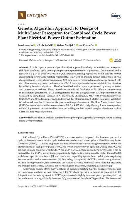 Pdf Genetic Algorithm Approach To Design Of Multi …research Is A Part