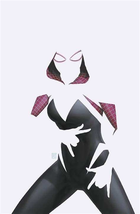 Spider Gwen Smash 1 Jtc Negative Space Virgin Cover Fresh Comics