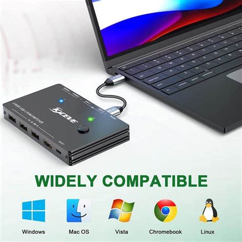 USB C HDMI USB C KVM Switch In Out K USB HDMI KVM Switch Support PD Charg For PC Sharing