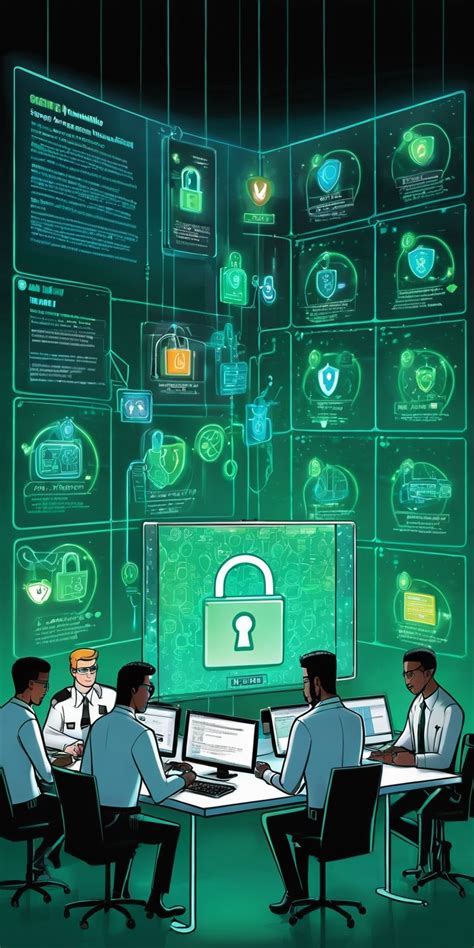 Security Professionals Implementing Security Measures Stable