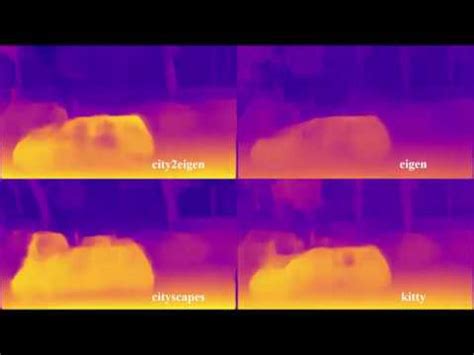 Tensorflow Monodepth Comparison Different Networks K YouTube