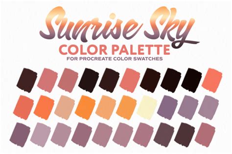 Earthy Color Palette Procreate Graphic By Emojoez Creative Fabrica