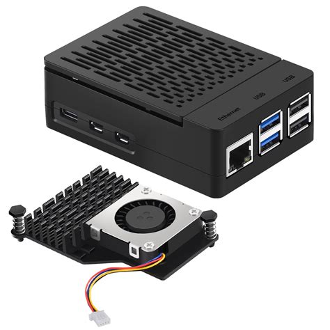Buy Case For Raspberry Pi 5 Case For Raspberry Pi Pi 5 Fan Abs Case