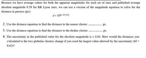 Solved Because We Have Average Values For Both The Apparent Chegg