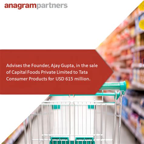 Anagram Partners On Linkedin Anagram Partners Advises The Founder