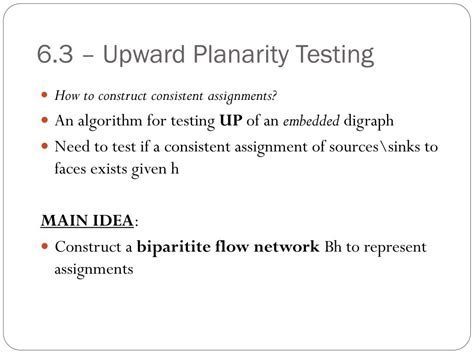 ppt flow and upward planarity powerpoint presentation free download