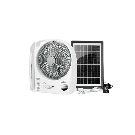 Bluetooth Speaker Solar Usb Output Emergency Table Rechargeable Fan Solar Fan And Fan