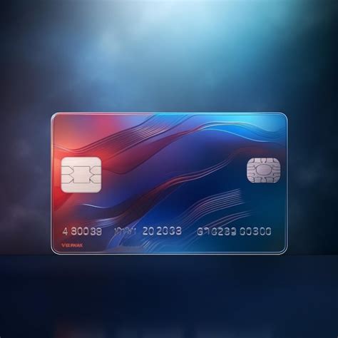 Premium Photo Credit Card On Dark Background