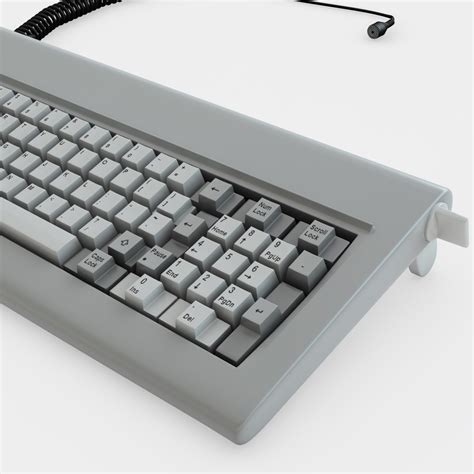 3d Old Ibm Keyboard