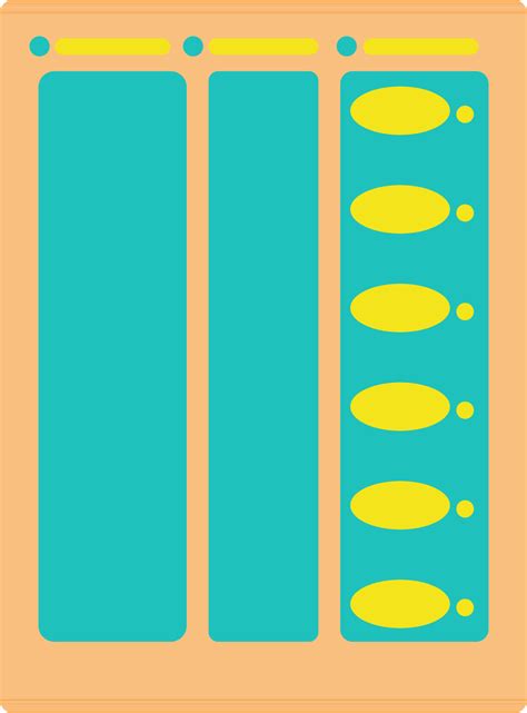 Electronic Voting Machine In Green And Orange Color 24362386 Vector