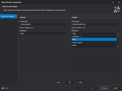Setting Data Sources