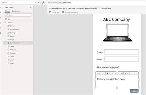 Expandable Rich Text Editor Control In Power Apps Immersivecoder