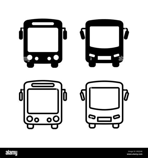 Bus Icon Vector Bus Vector Icon Stock Vector Image And Art Alamy