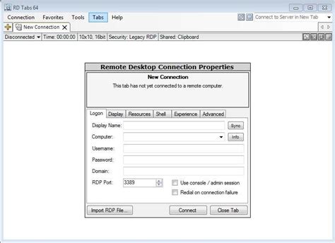 A Portable Remote Desktop Connection Mstscexe