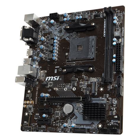 Tarjeta Madre MSI A M PRO M Socket AM AMD A Micro ATX DDR DD Tech