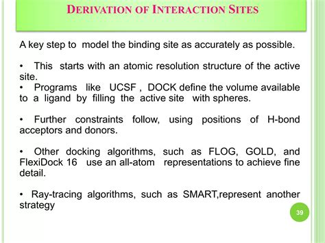Structure Based Drug Design Pptx
