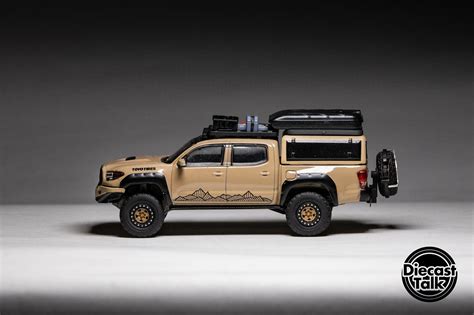 gcd diecasttalk exclusive 1 64 toyota tacoma overland milkteacoma ltd