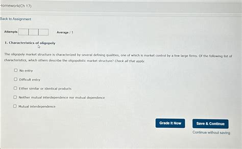 Solved Homework Ch 17 Back To Assignmentattemptsaverage