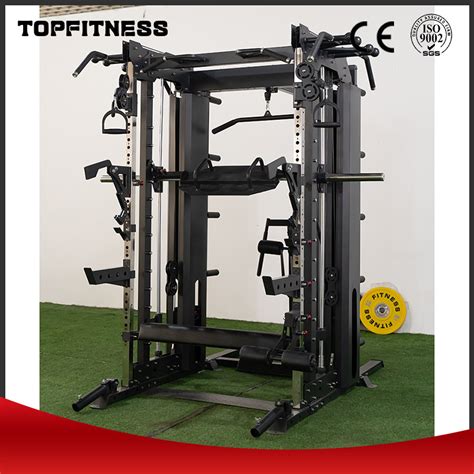 Multi Functional Exercise Power Training Commercial Smith Machine Gym
