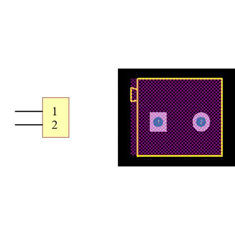 فوت پرینت ترمینال 2 پین ساخت پروژه