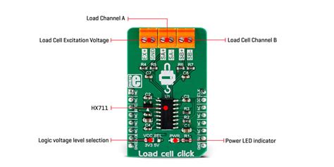 load cell click mikroelektronika