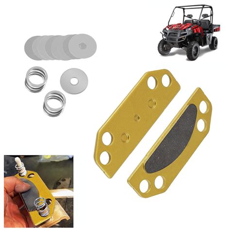 Parking Brake Pad With Shims And Springs Kit For Polaris Ranger 500 700