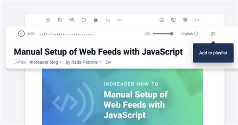 Take Advantage Of The Full Content View In Inoreader Inoreader Blog