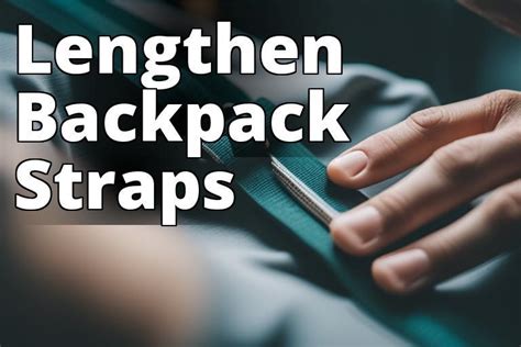 Extend Your Backpack Straps A Step By Step Sewing Guide