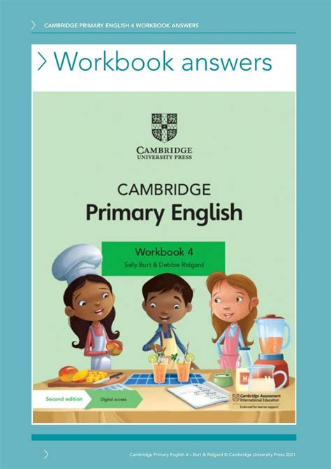 Cambridge Primary Mathematics Workbook 4