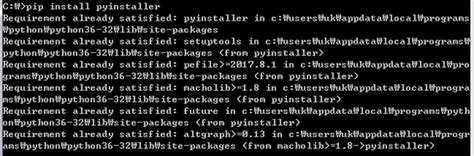 Python Pyinstaller Exe